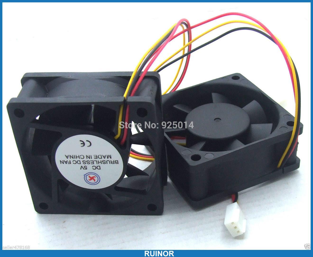 DC 5V Fan Brushless Cooling Fans 60x60x25mm 3pin f... – Grandado
