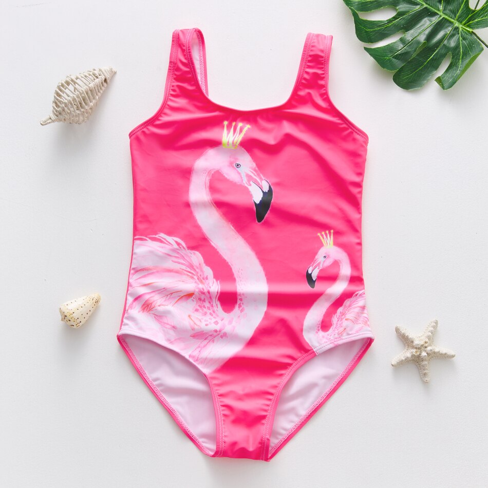 Girls Swimsuits One Piece Purple Unicorn Swimsuit ... – Vicedeal