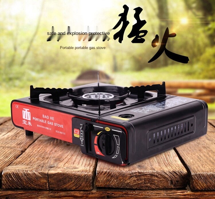 Camping Pot Portable Portable Gas Stove Outdoor Wi... – Grandado
