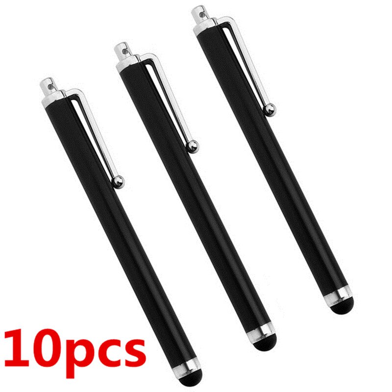 10pcs black Color Capacitive Stylus Pen Fine Stylu... – Grandado