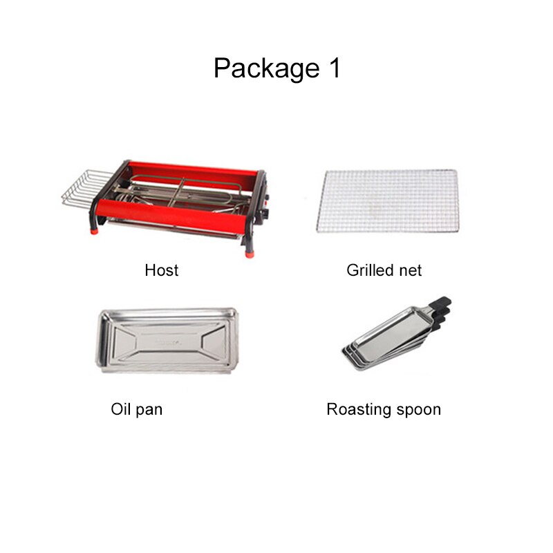 Electric Smokeless BBQ Grill Household Outdoor Cam... – Vicedeal