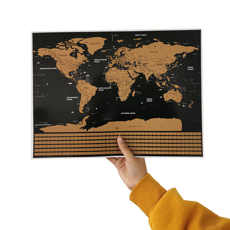 20 Pcs Decorative Erasable World Map Flag Edition ... – Grandado