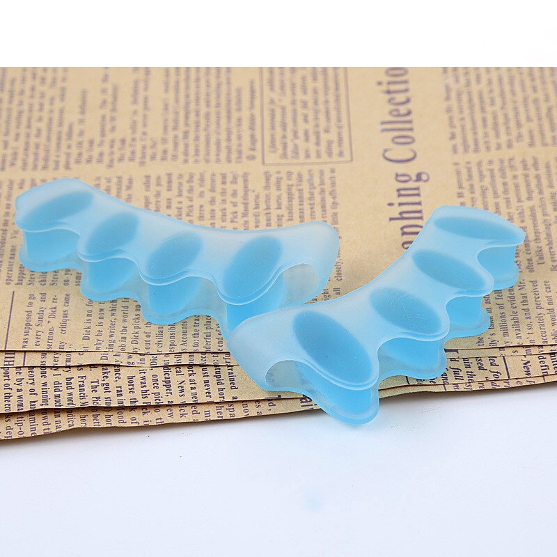 1Pair Flexible Finger Spacer Corrector Silicone To... – Grandado