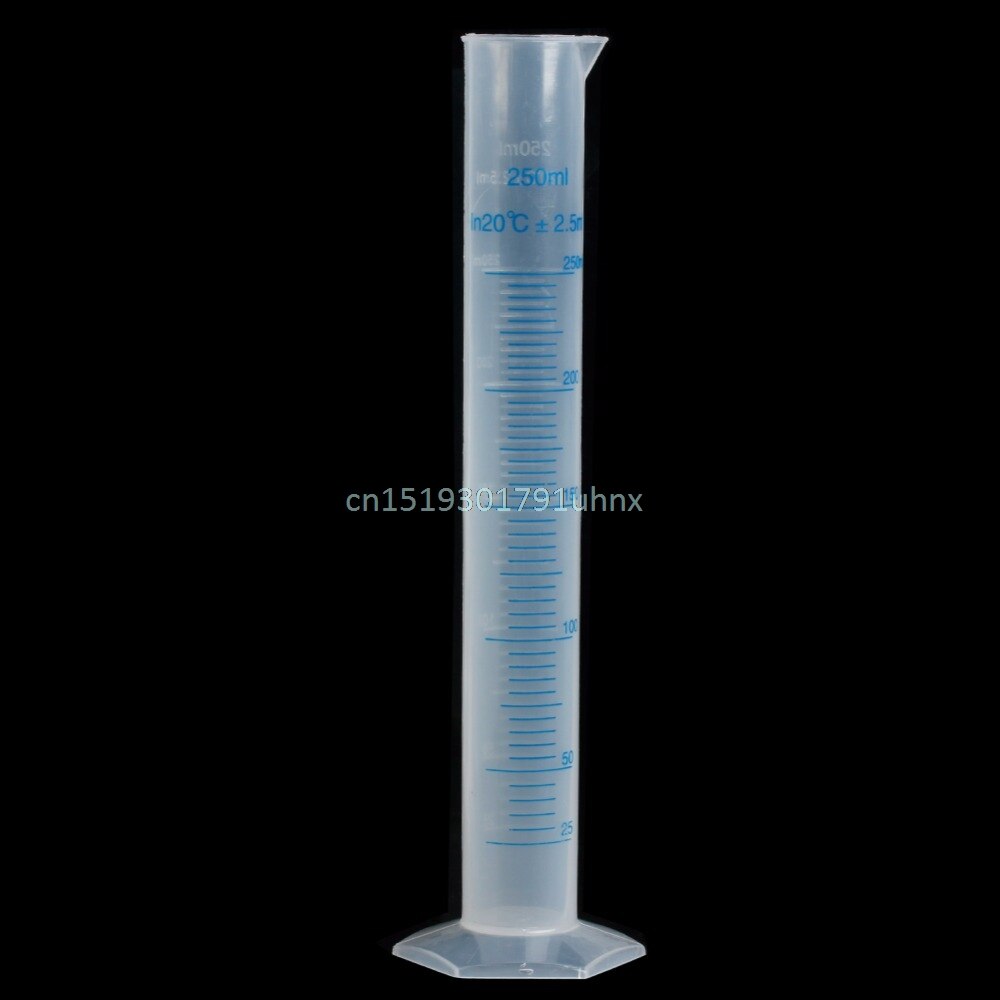 250ml Plastic Graduated Cylinder Measuring Cylinde... – Grandado