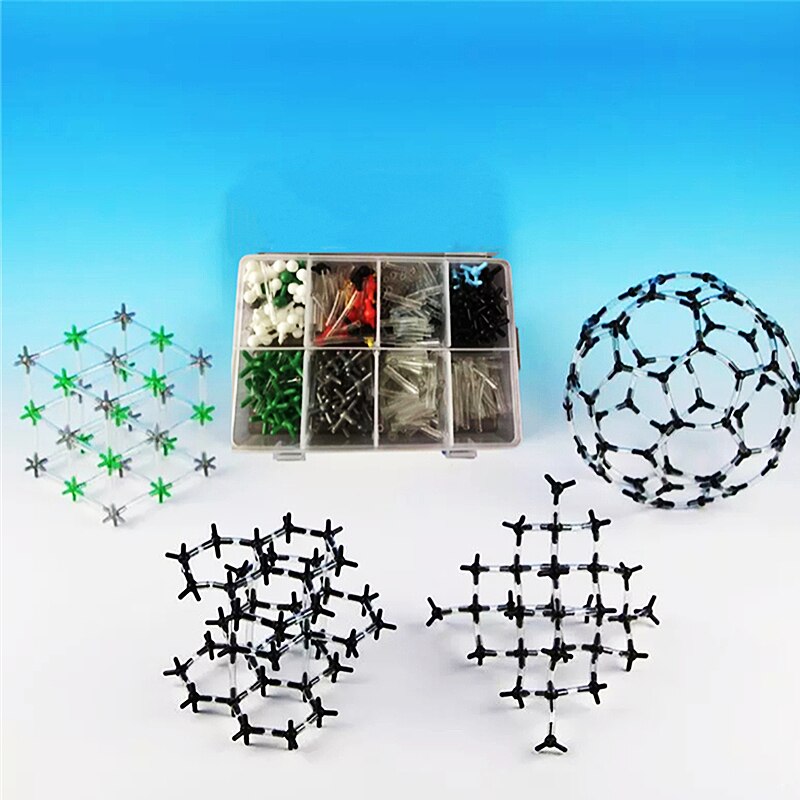 202 Atom Structure Set Chemical Molecular Model Ki Grandado