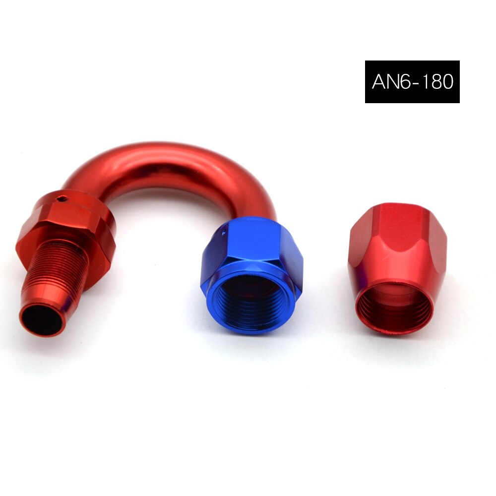 AN6 Aluminium Swivel PTFE Teflon Schlauch End Fitt... – Vicedeal