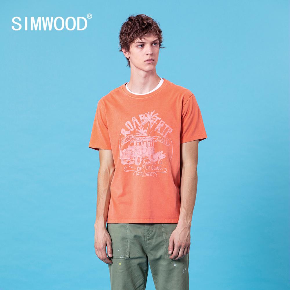 SIMWOOD NOVEDAD DE VERANO vintage camiseta de los ... – Grandado