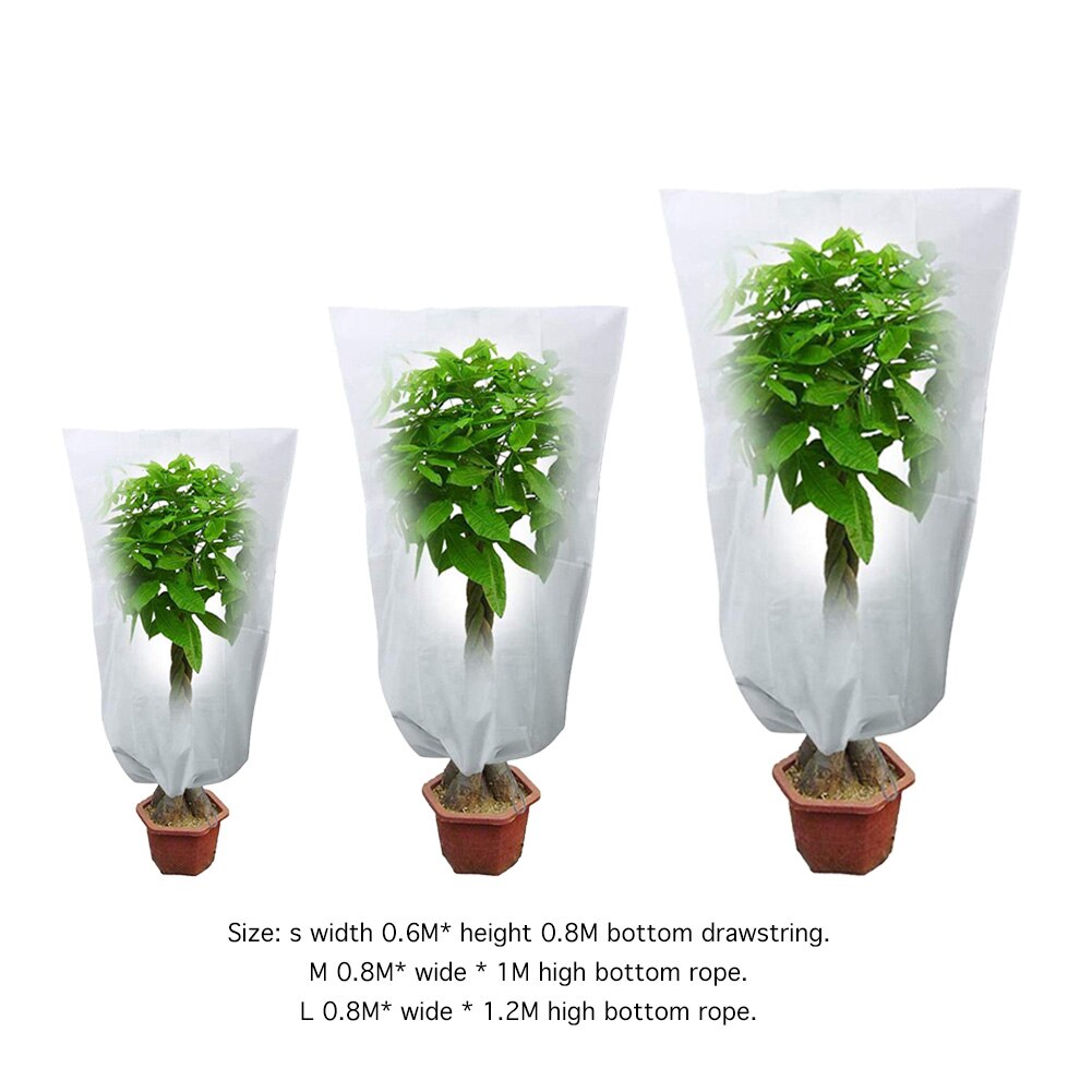 Tree Shrub Plant Protection Cover Fabric Drawstrin... – Grandado