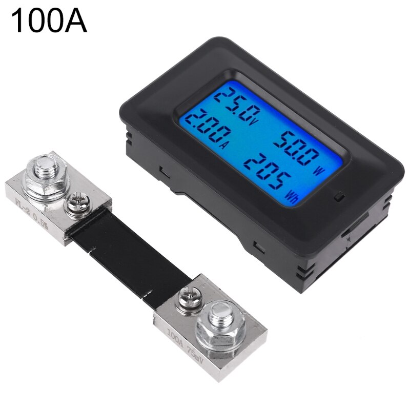 20A/50A/100A LCD 4 in 1 DC Voltage Current Power E... – Grandado