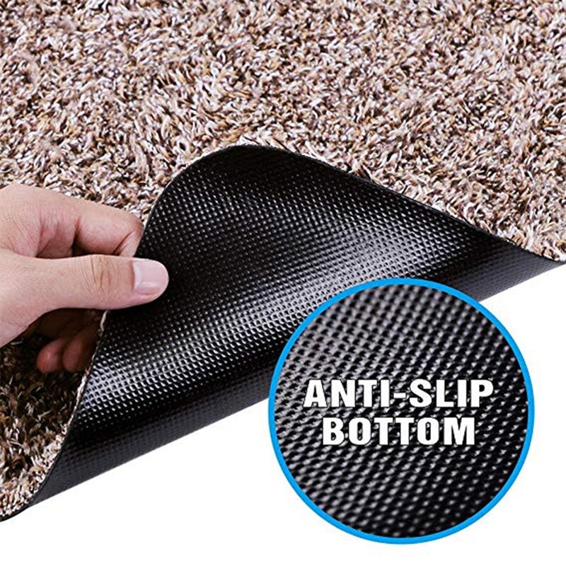 Indoor Super Absorbs Doormat PVC Backing Non Slip ... – Grandado
