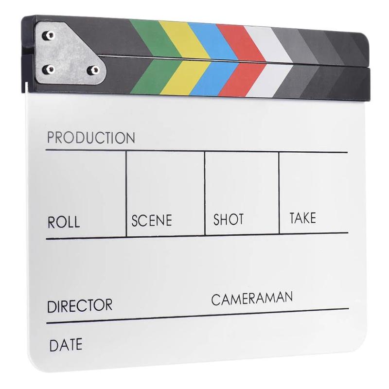 Film Clapper Board Skillful Manufacture Acrylic Co... – Grandado