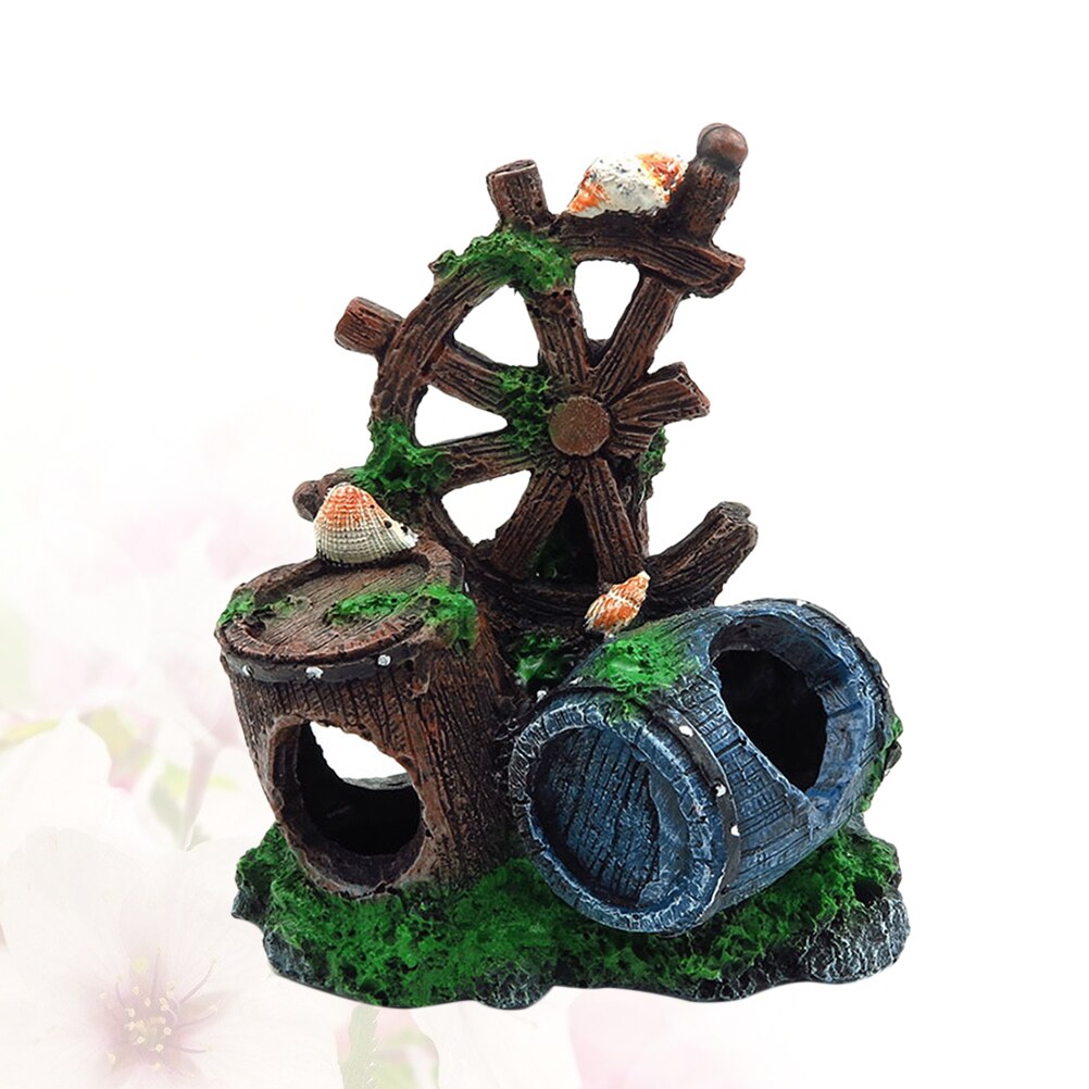 Home Decor Aquarium Landscape Adornment Resin Barr... – Vicedeal