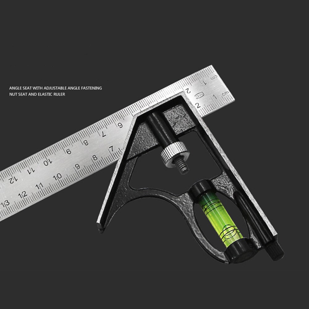 Ruler Measuring-Tool Protractor Adjustable Stainle... – Grandado