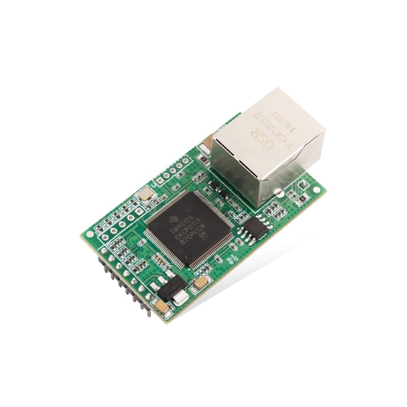 Industrial ti USR-TCP232-E2 dupla ttl uart para módulo ethernet modbus ...