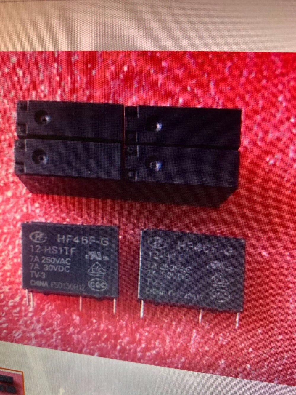 Original Relays HF46F-G 12-H1 7A/250VAC HF46F-G 12... – Grandado