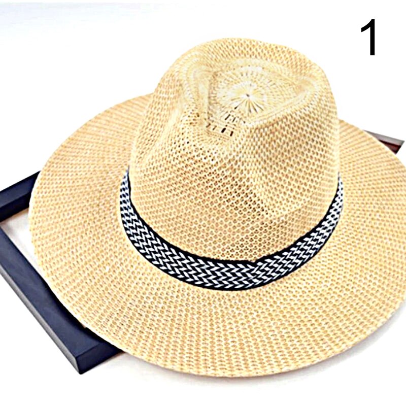 Zomer Unisex Zonnehoed Casual Panama Strooien Hoed... – Grandado