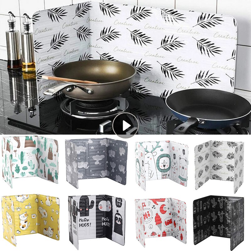 Kitchen Gadgets Oil Splatter Screen Aluminium Foil... – Vicedeal