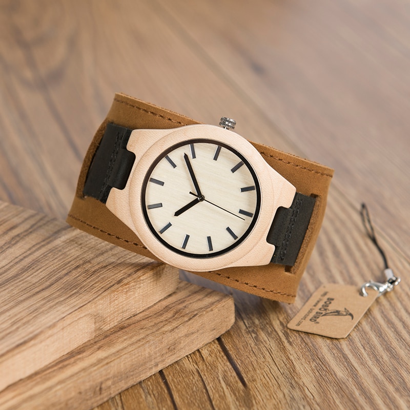 BOBO BIRD Mens Top Brand Mapel Wood Watches Chicag... – Grandado