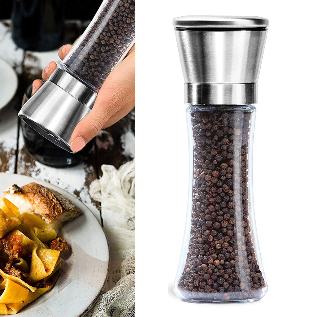 Grinder Pepper Mill Hourglass Shape Spice Grinder ... – Vicedeal