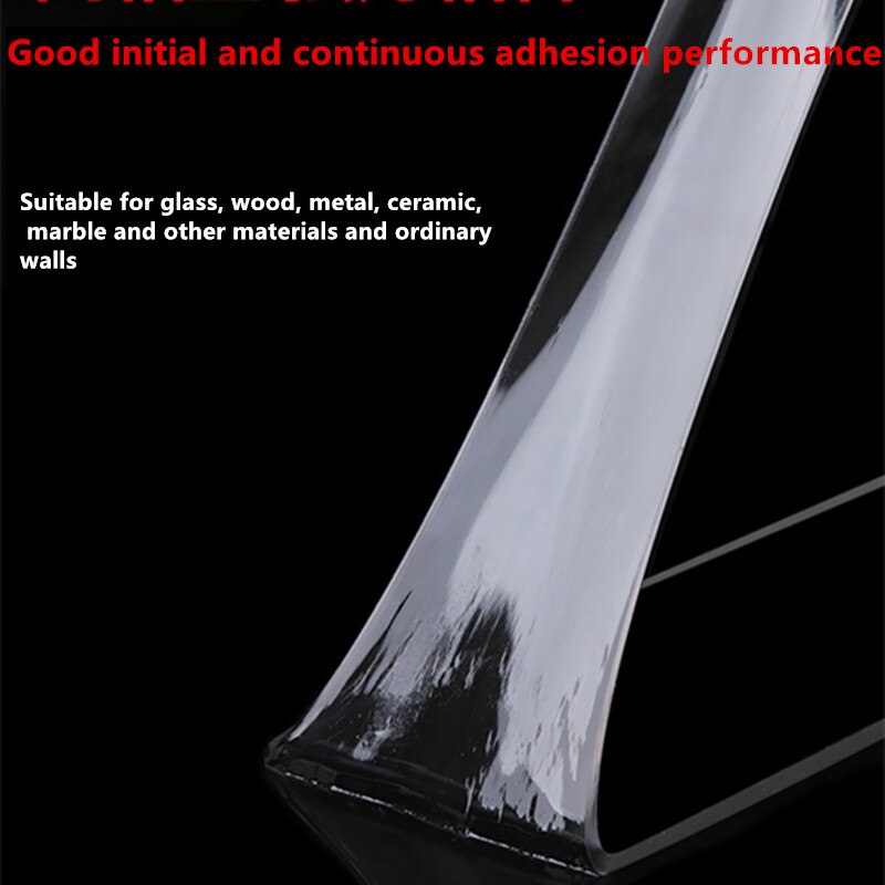 Transparent Nano Tape Washable Reusable Double-Sid... – Vicedeal