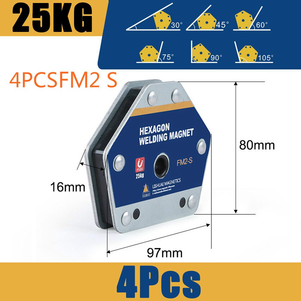 4PCS Magnetic Welding Holder Weld Fixer Multi-Angl... – Vicedeal