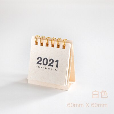 Jaar Mini Tafel Kalender Creatieve Eenvoudige Bure... – Grandado