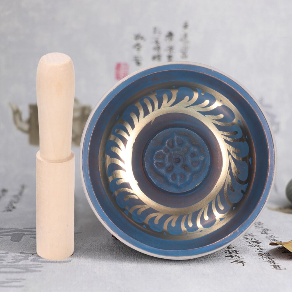 Zen Bowl Singing Bowl Nepal Handmade Sound Bowl Bl... – Grandado