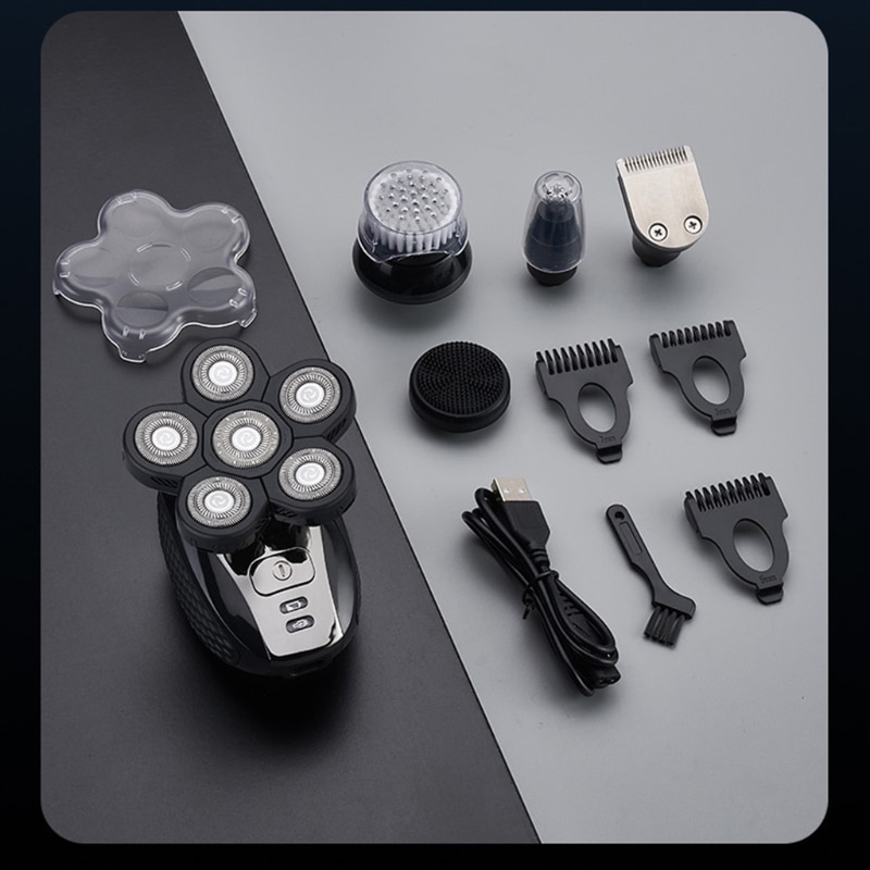 Bald Head Shavers for Men 5 in 1 Electric Shaving ... – Vicedeal