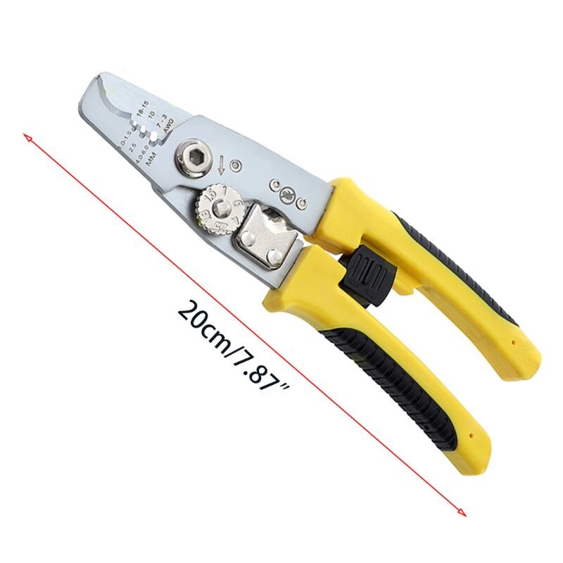 Multifunctionele Tang Draad Strippen Krimptang Duu... – Vicedeal