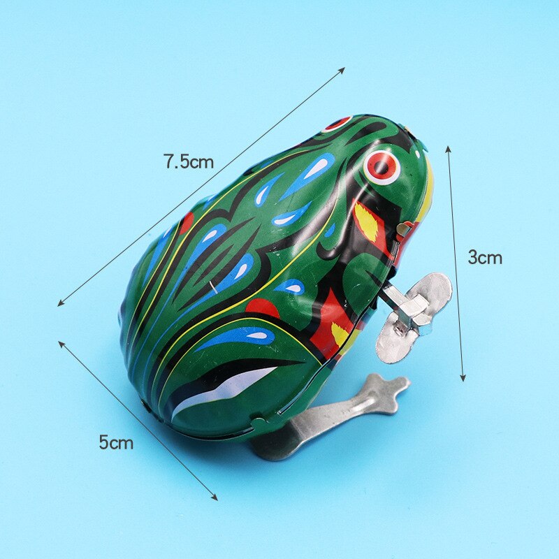 Spring Algam Jumping Frog Nostalgic 80 hou Toy Sta... – Grandado