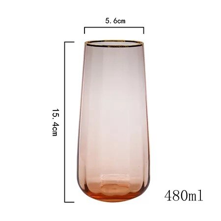 Classic Glass Wine Cup High Feet Champagne Glass W... – Grandado