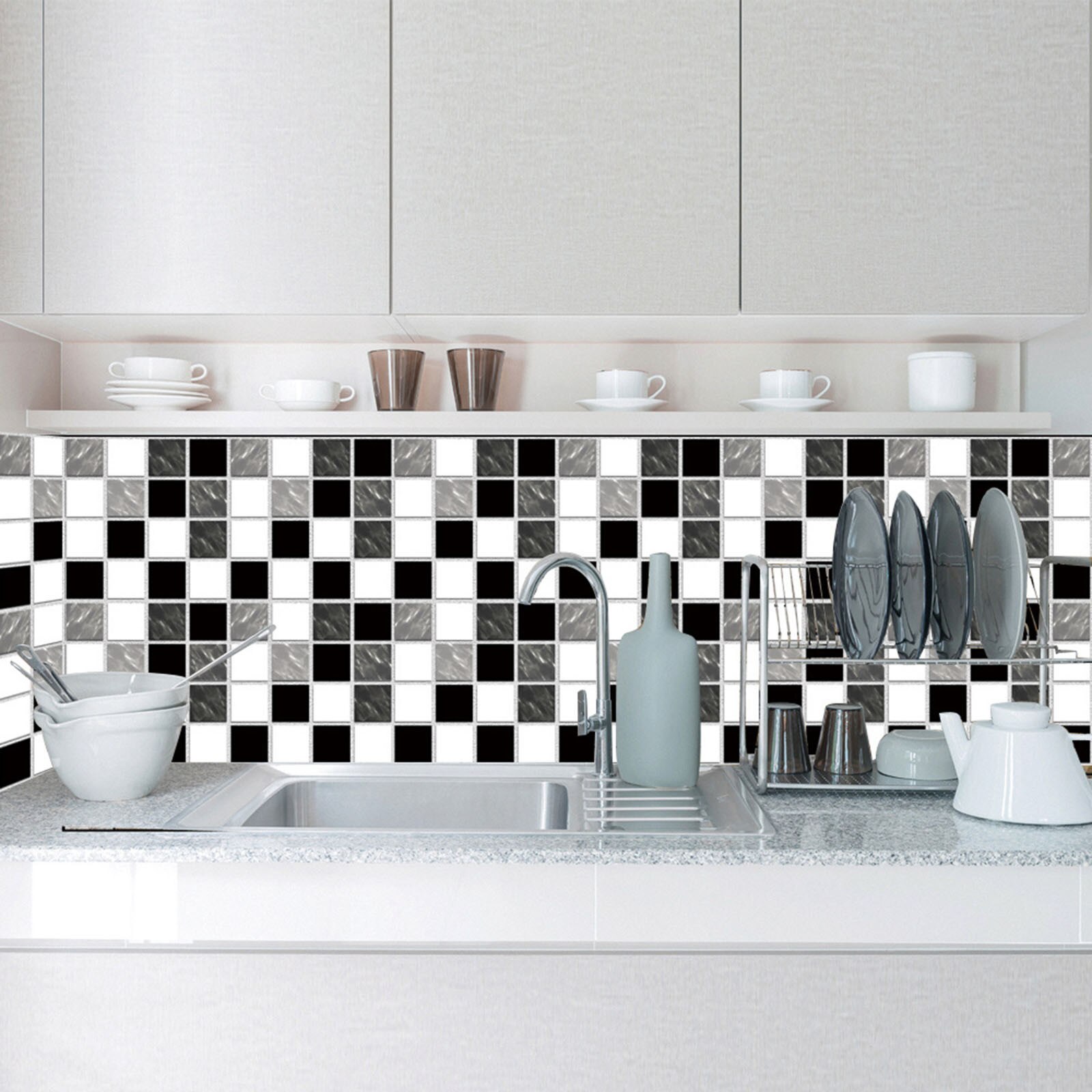 10PCS 3D Crystal Solid Color Pattern DIY Anime Til... – Vicedeal