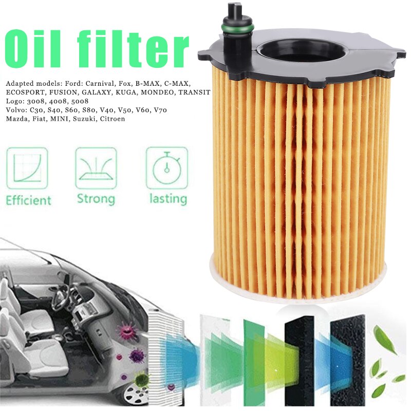 Automobile oil filter, oil filter element, oil com... – Grandado