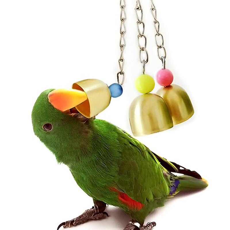 Parrot Bells Molar Toy Copper Parrot Bells Parrot ... – Vicedeal
