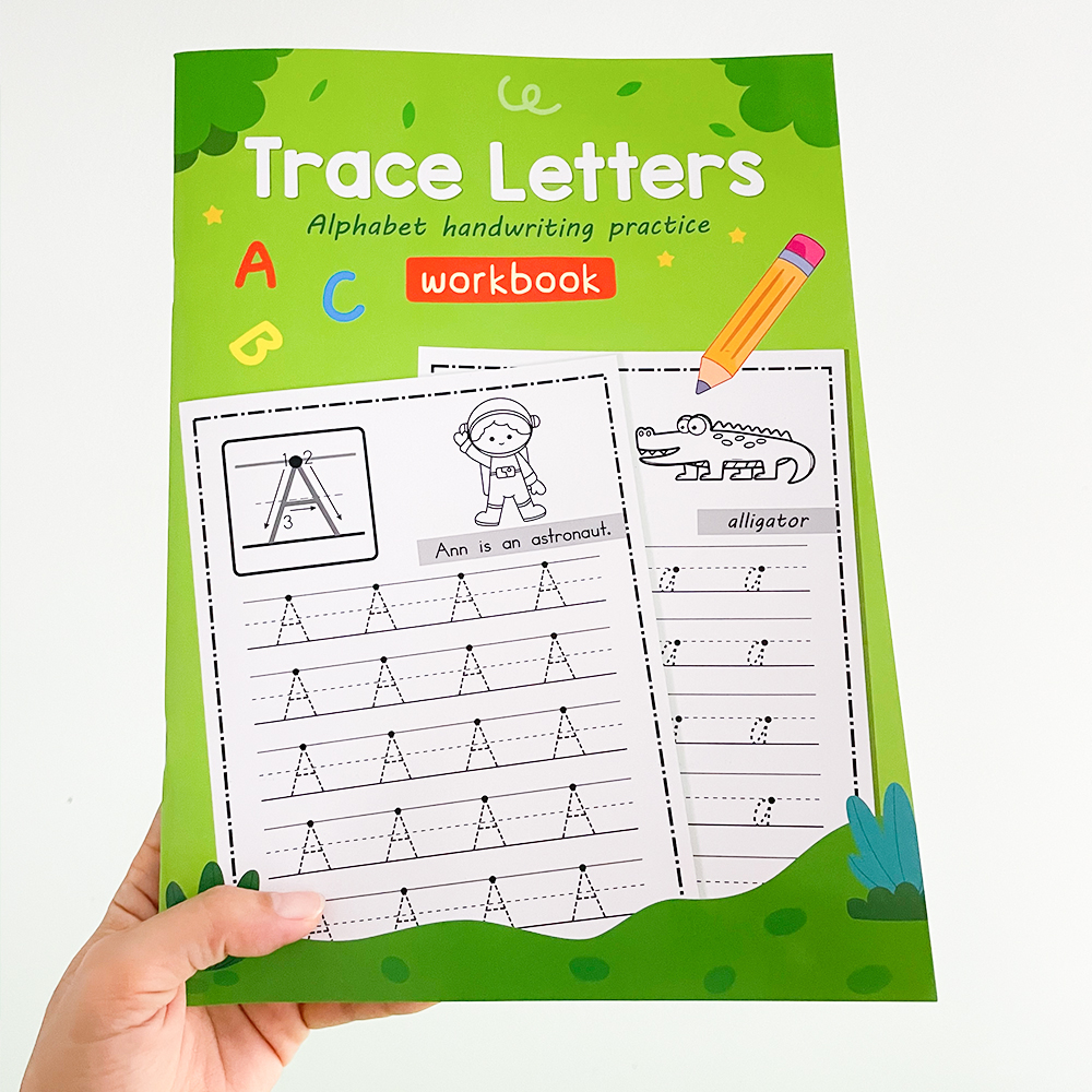 Letters A-Z Alphabet Early Education Tracing Workb... – Grandado