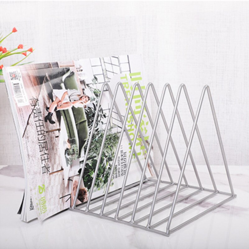 Newspaper Holder Book Stand Classic Tri-angle Shap... – Grandado