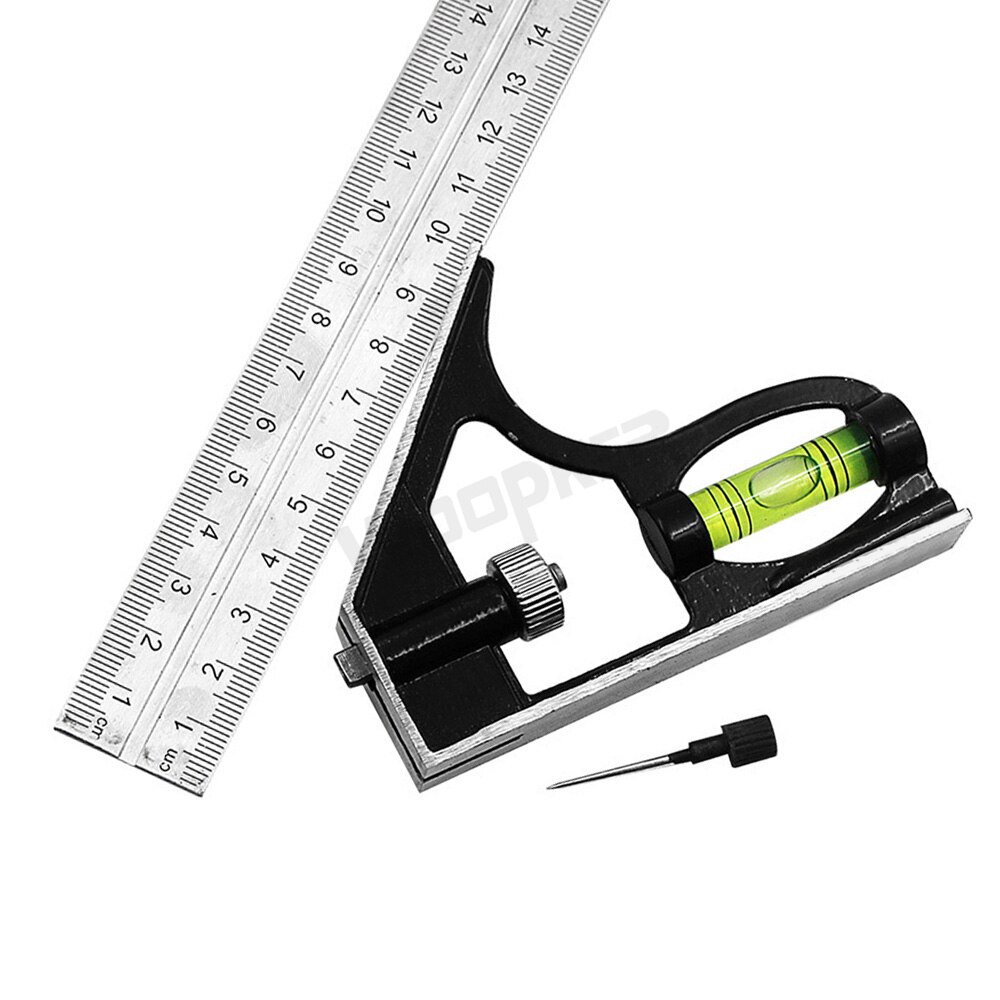Adjustable 300mm Sliding Combination Square Ruler ... – Grandado