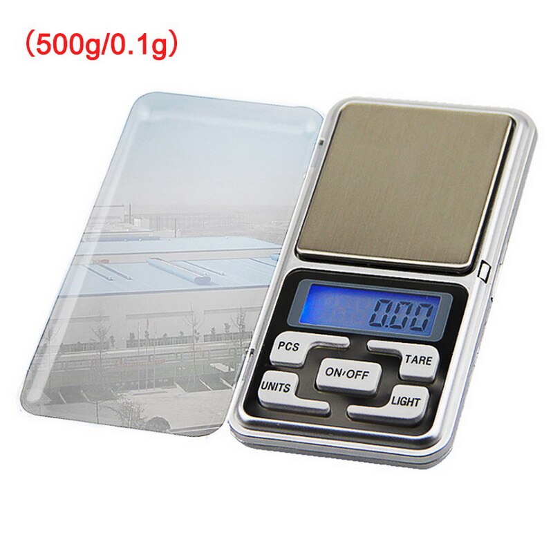 Precision Digital Scales 500/0.01g 3000g/0.1g LCD ... – Grandado