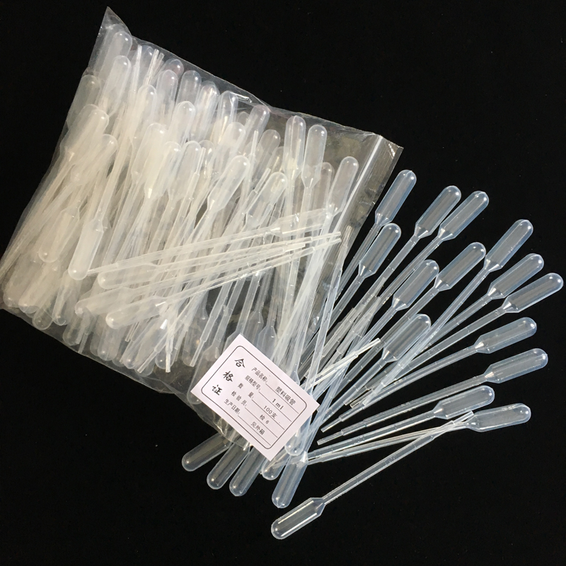 100 Uds. Pipetas desechables de plástico de 3ml, p... – Grandado