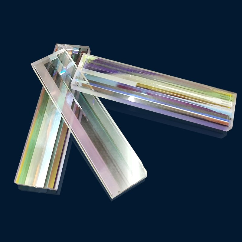 3pcs Rectangle Prism Dichroic Prisma Stained Glass... – Grandado