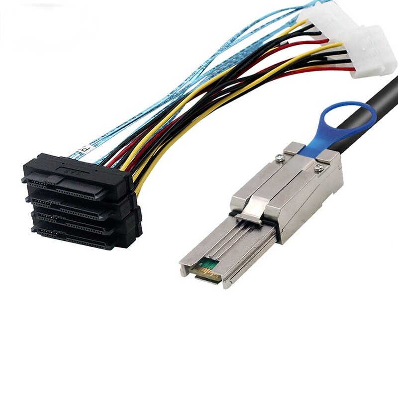 1m 0.5m sff -8088 to sff -8482 sas sata kabel mini... – Grandado