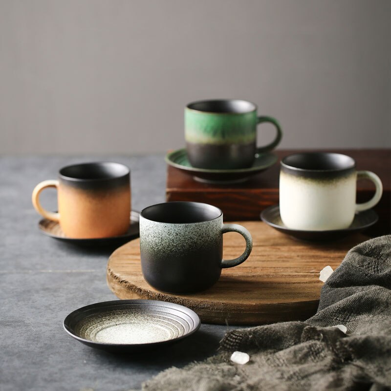 Royal Luxury Gold Pottery Coffee Mug Saucer Tea Sp... – Grandado