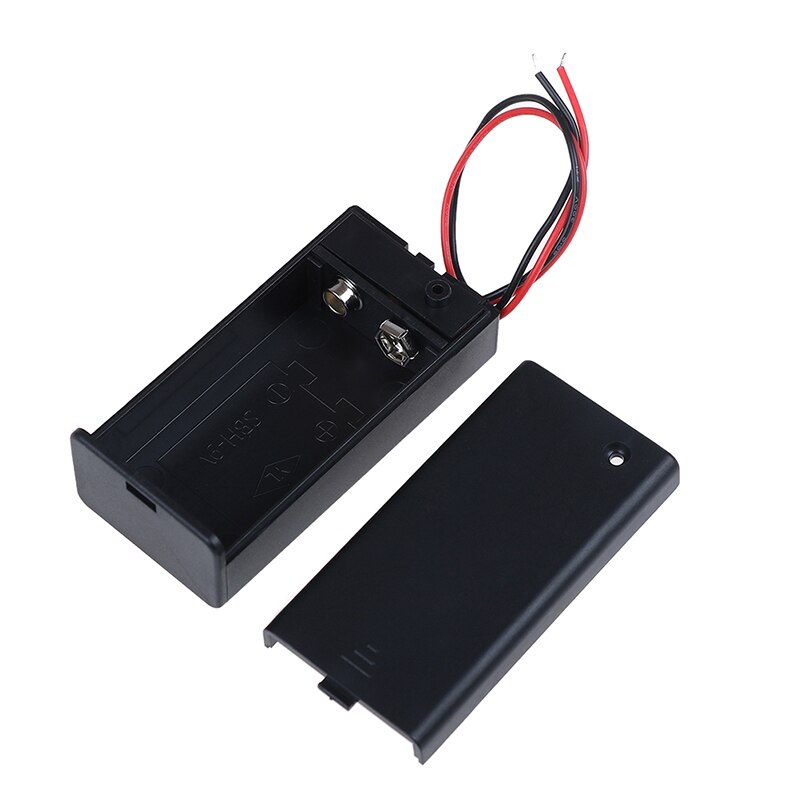 9V Volt PP3 battery holder box dc case w/ wire lea... – Grandado