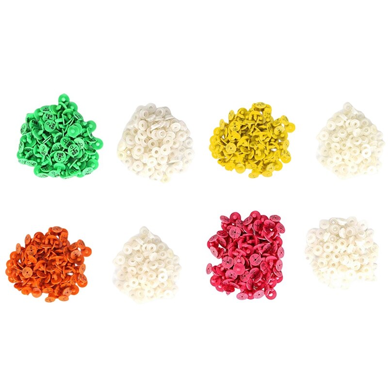 100Pcs Plastic Animal Livestock Ear Tag for Rabbit... – Grandado