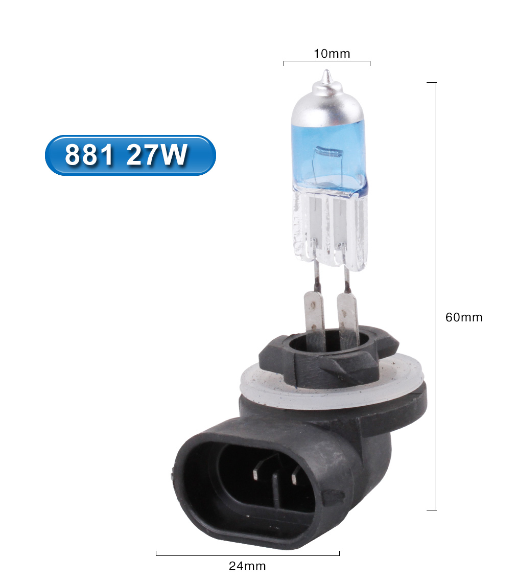 2Pcs H8 12V 35W H27 880 881 Halogen Auto Scheinwer... – Vicedeal