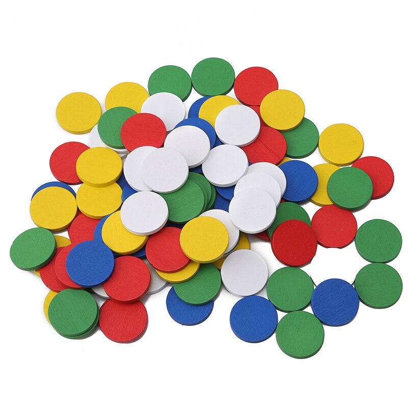 Onderwijs Plaat Ronde Hout Stuk Math Speelgoed Kle... – Grandado