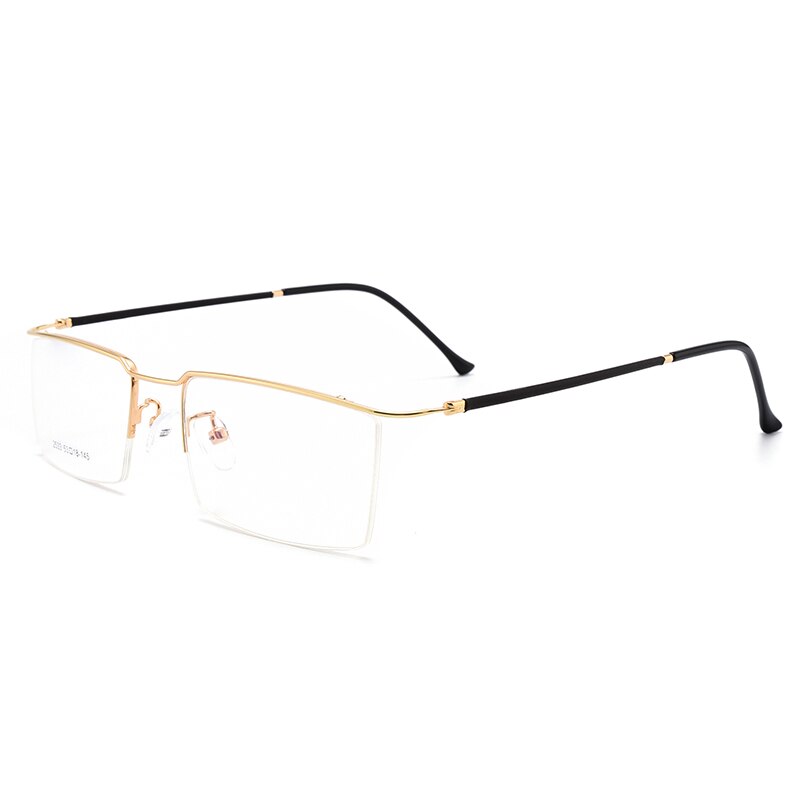 BCLEAR Titanium Alloy Slim Glasses Frame Men Ultra... – Grandado