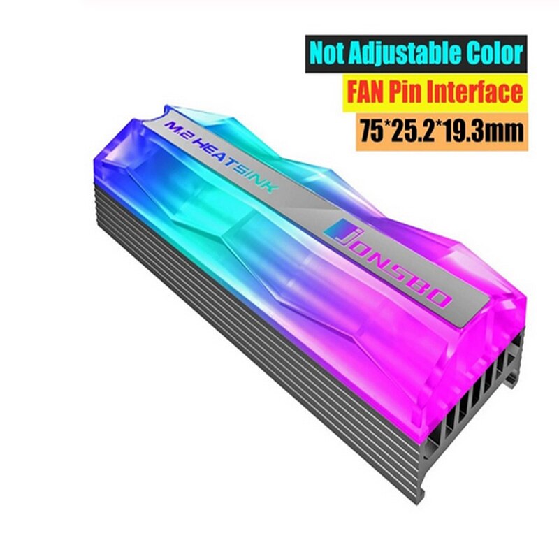 Jonsbo M.2 2280 SSD Heatsink Cooler NVME NGFF Soli... – Grandado