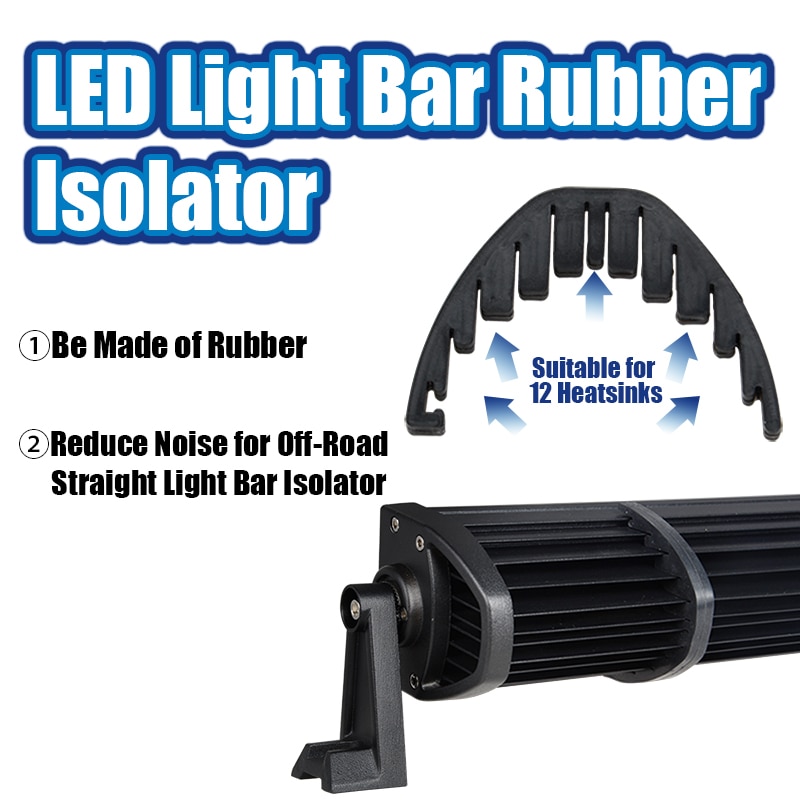 RACBOX 5pcs LED Light Bar Rubber Isolator Rubber D... – Vicedeal
