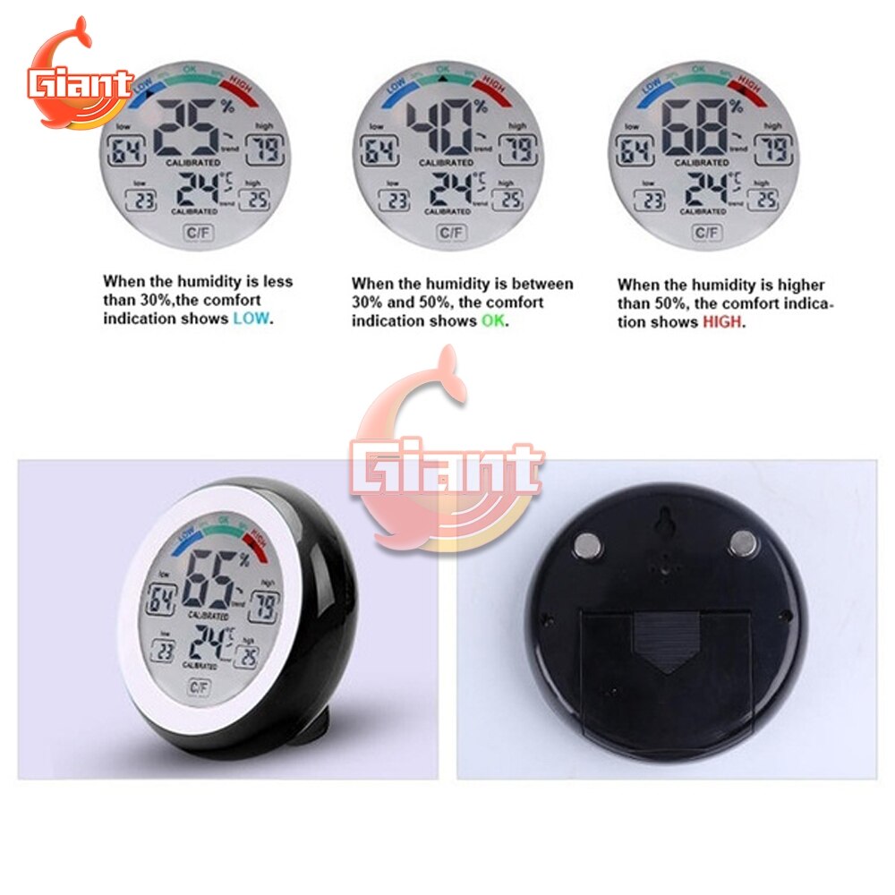 Termometro 12V Display digitale a LED per auto LCD... – Grandado